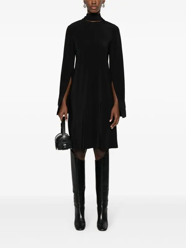 Helmut Lang V-neck Mini Dress