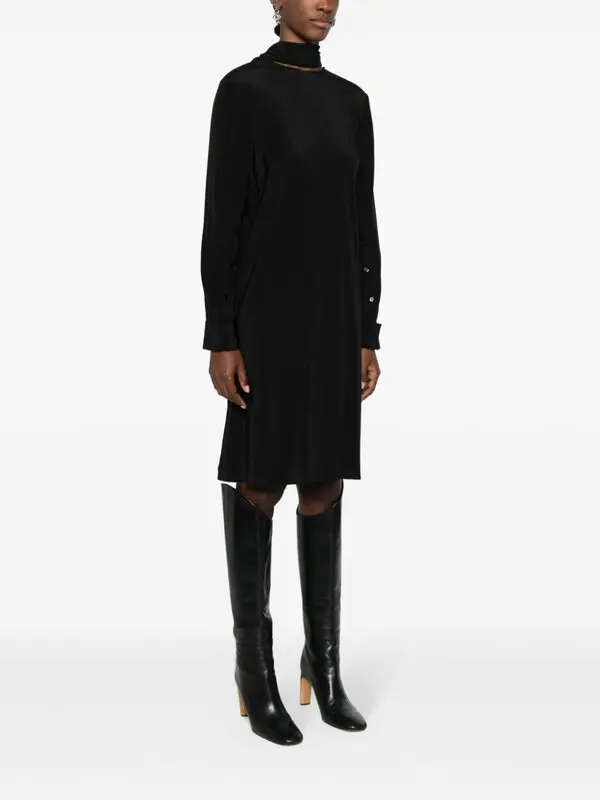 Helmut Lang V-neck Mini Dress