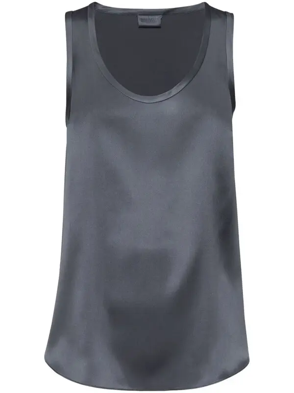 Brunello Cucinelli Sleeveless Top - Grey