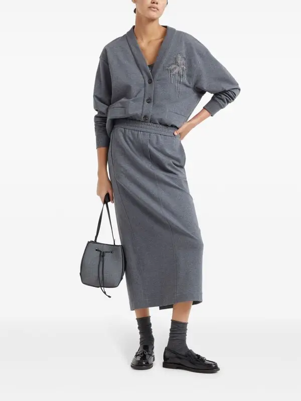 Brunello Cucinelli Sleeveless Top - Grey