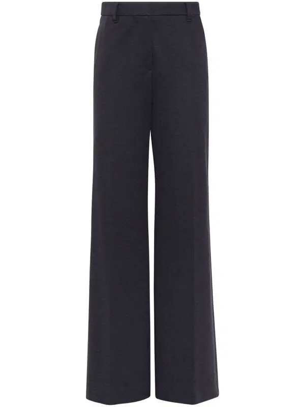 Brunello Cucinelli Wide-leg Trousers - Black