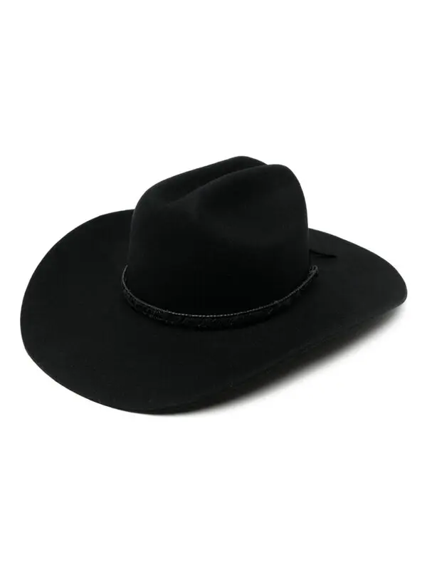 Lack Of Color The Ridge Cowboy Hat - Black