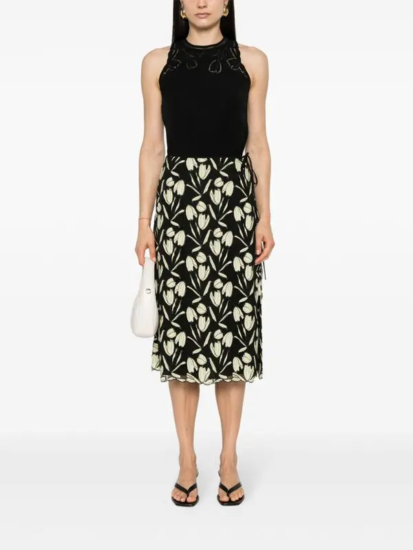Paul Smith Guipure-lace Midi Skirt