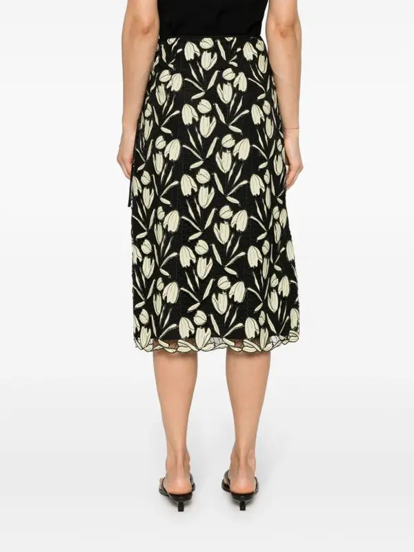 Paul Smith Guipure-lace Midi Skirt