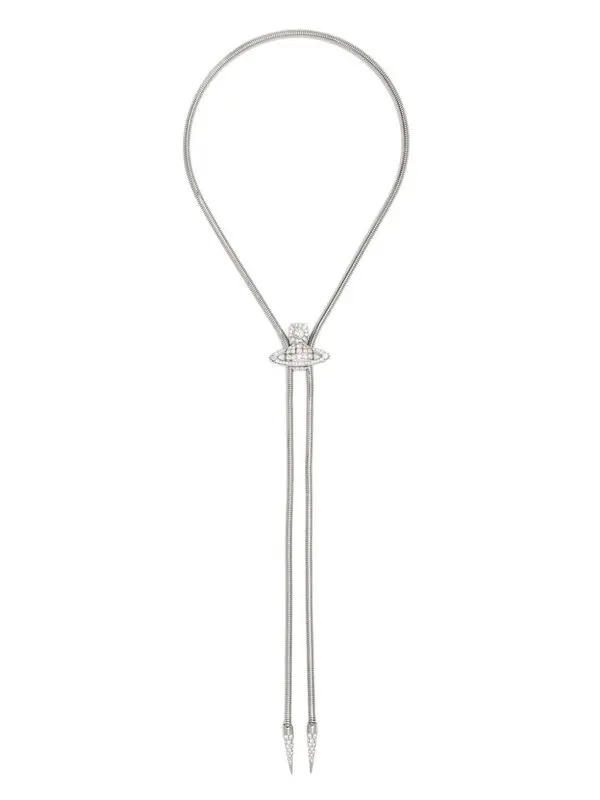 VIVIENNE WESTWOOD Orb-motif Bolo Tie - Silver