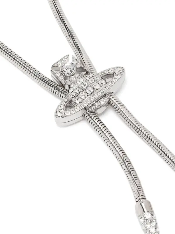 VIVIENNE WESTWOOD Orb-motif Bolo Tie - Silver