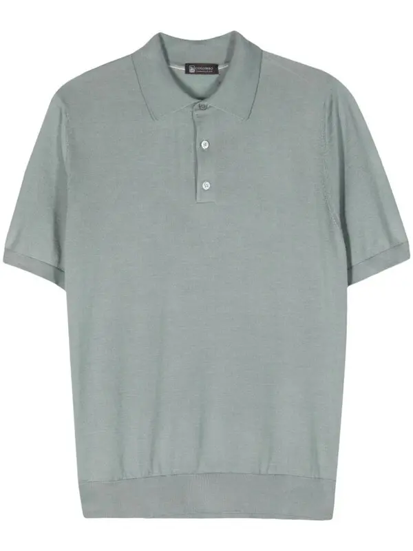 Colombo Cashmere-blend Polo Shirt