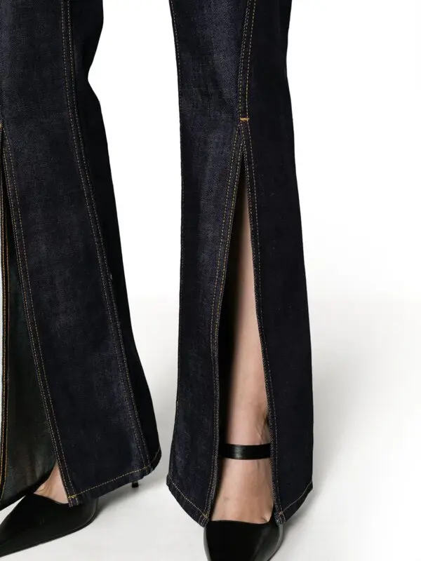 Givenchy Front-slit Flared Jeans
