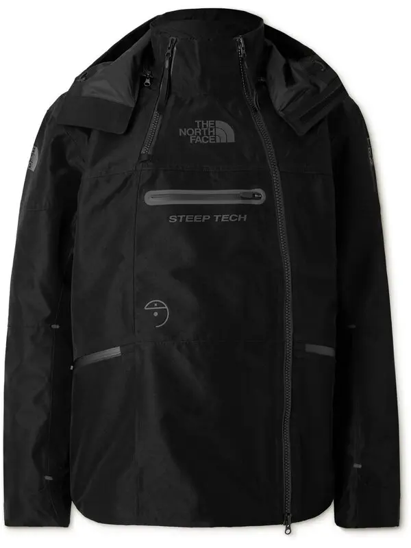 The North Face Steep Tech Logo-AppliquéD Gore-Tex® Hooded Jacket
