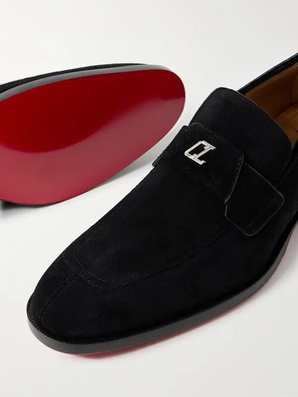 Christian Louboutin
Varsimoc Leather Loafers Christian Louboutin - Varsimoc Logo-Embellished Suede  main image 4