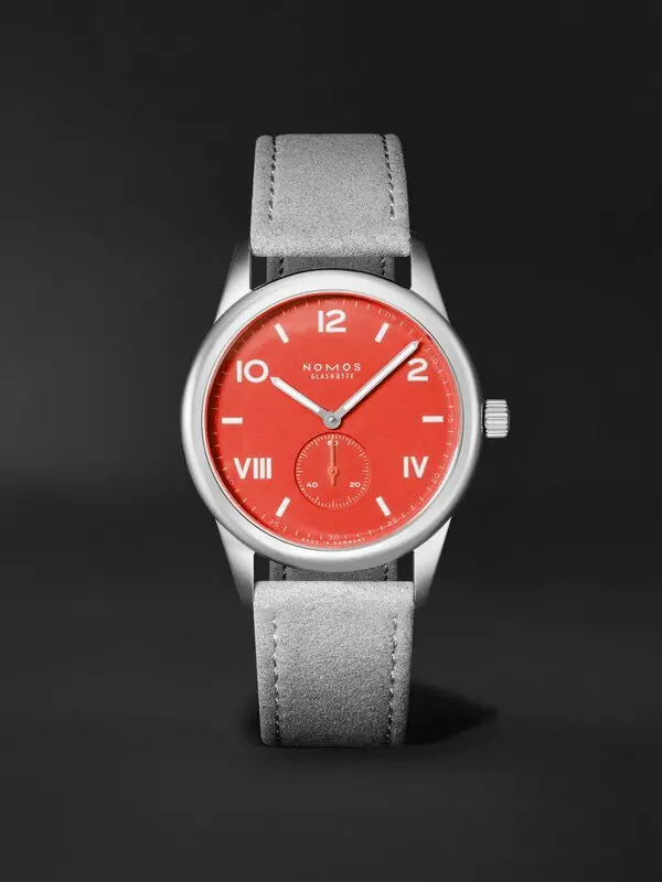 NOMOS GLASHUTTE Club Campus 38.5mm Watch - Red