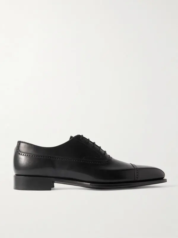 George Cleverley Charles Leather Oxford Shoes