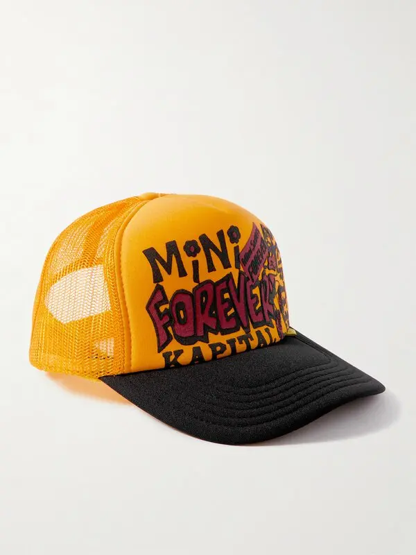 Kapital Mini Skirts Forever' Trucker Cap - Yellow