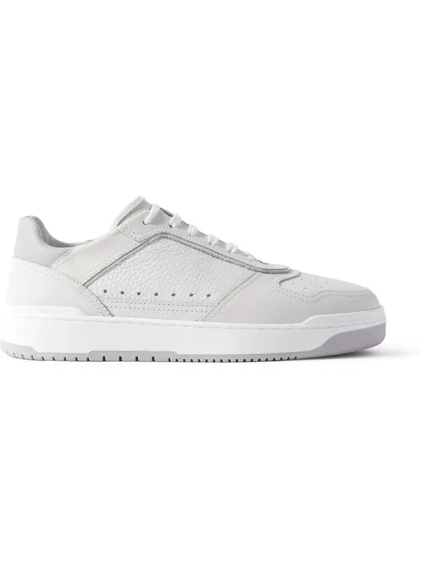 Brunello Cucinelli Full-grain Leather Low-top Sneakers