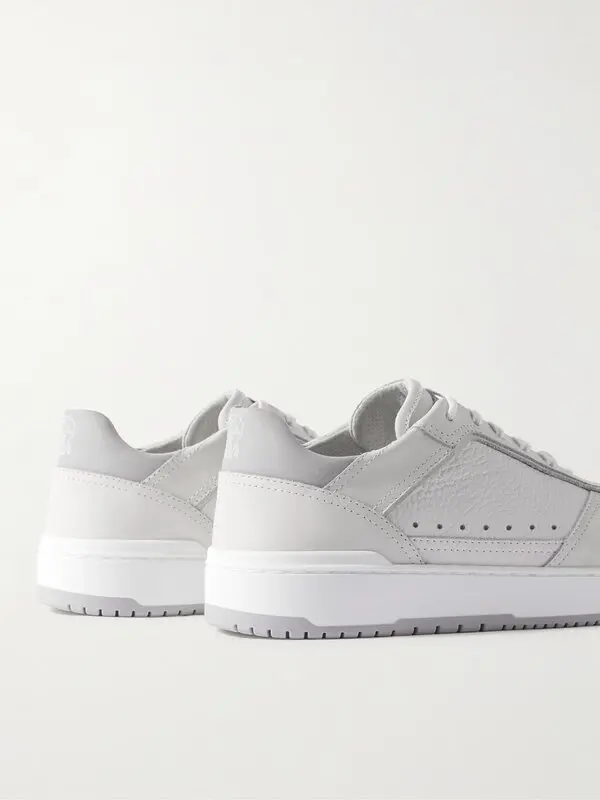 Brunello Cucinelli Full-grain Leather Low-top Sneakers