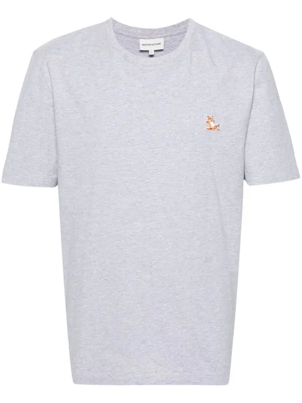 Maison Kitsuné Chillax Fox-patch Cotton T-shirt