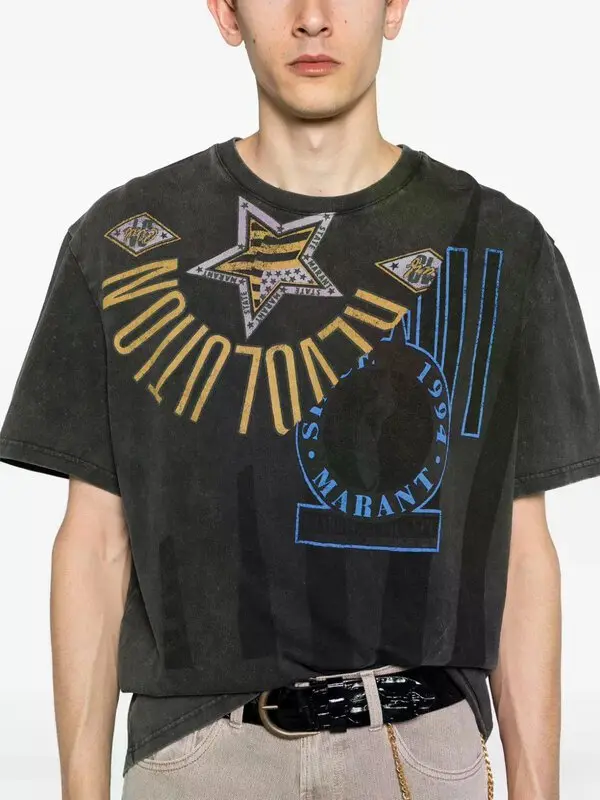 MARANT Hugo Graphic-print T-shirt