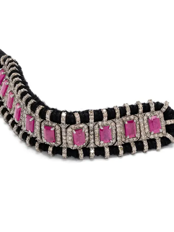 Jia Jia Ruby And Diamond Bracelet