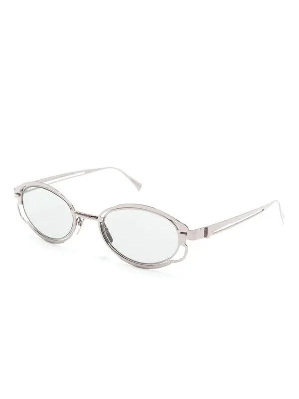 KUBORAUM H01 Oval-frame Sunglasses