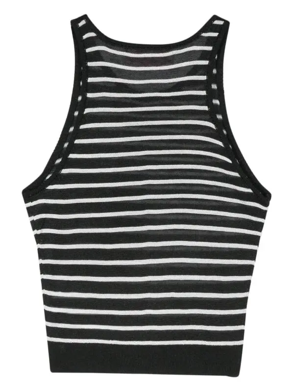 CHIARA FERRAGNI Eyelike-patch Striped Top