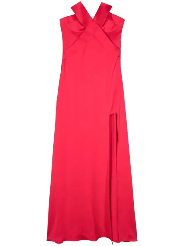 GENNY Strapless Gown - Red