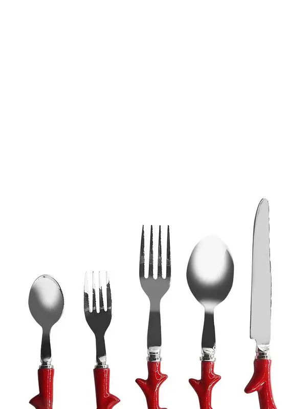LES-OTTOMANS Coral Cutlery