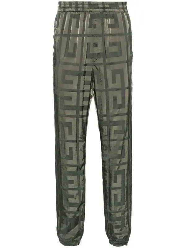 Givenchy 4g-motif Taffeta Trousers