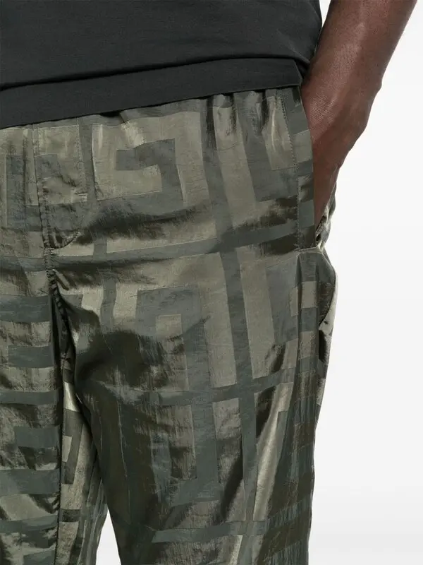 Givenchy 4g-motif Taffeta Trousers