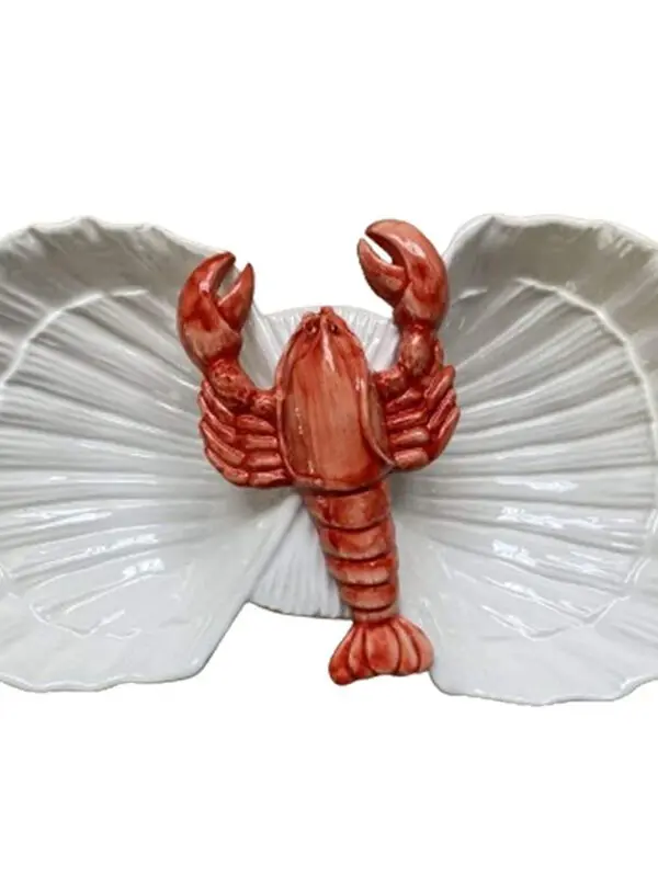 LES-OTTOMANS Lobster Two-shell Starter Plate