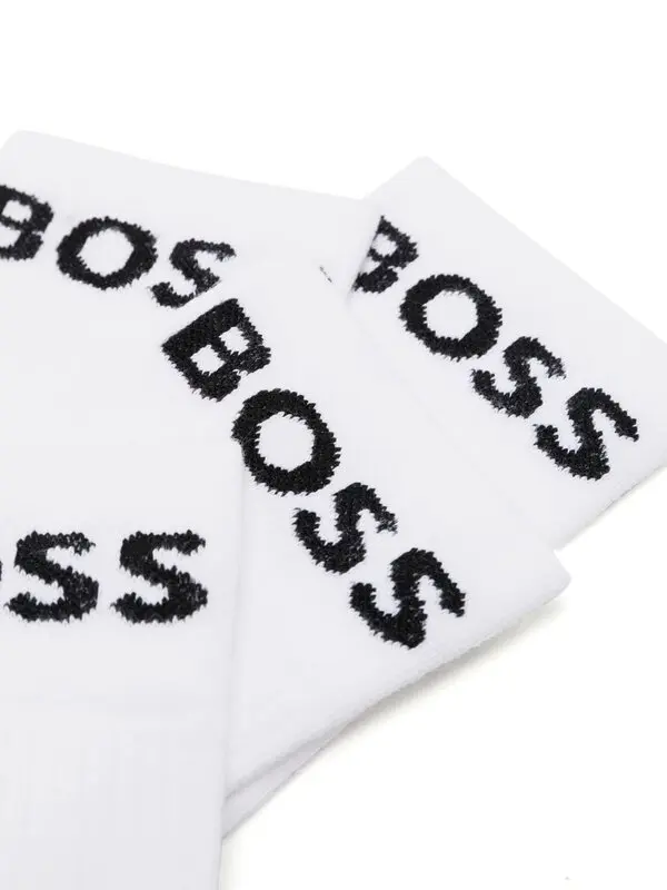 BOSS Logo-print Ankle Socks