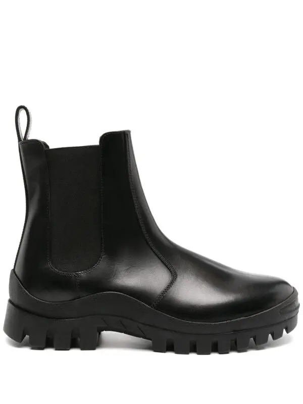 THE ROW Calf Leather Chelsea Boots