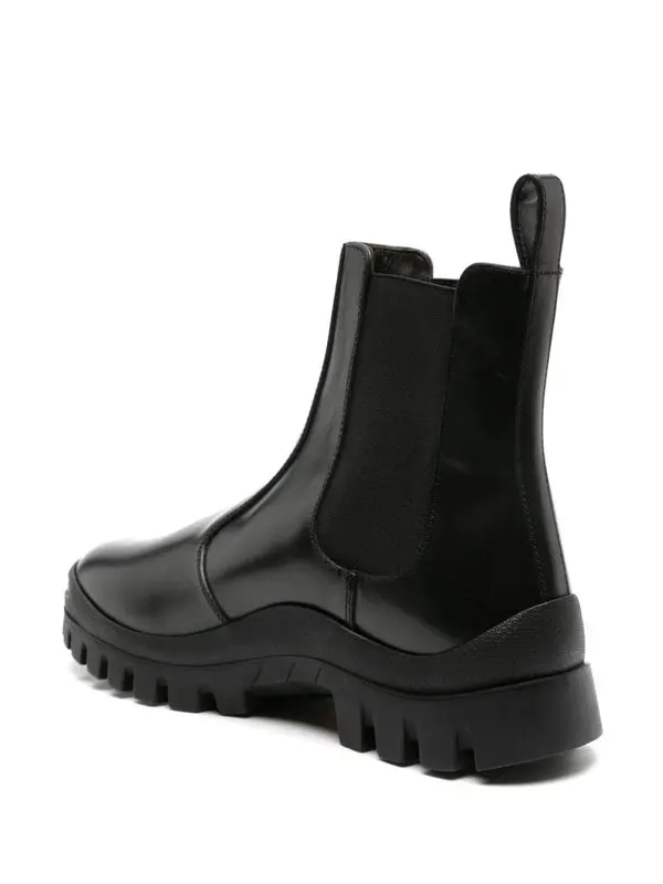 THE ROW Calf Leather Chelsea Boots