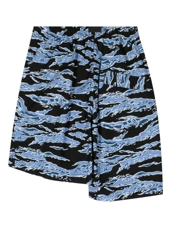 FUMITO GANRYU X Phenomenon Graffiti Cotton Shorts