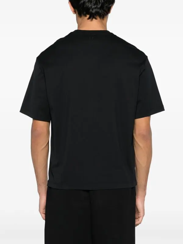 Neil Barrett Piercing-patch Cotton T-shirt