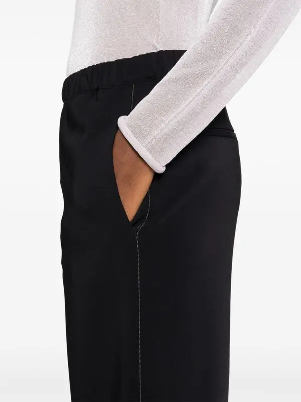 Fabiana Filippi Bead-embellished Trousers
