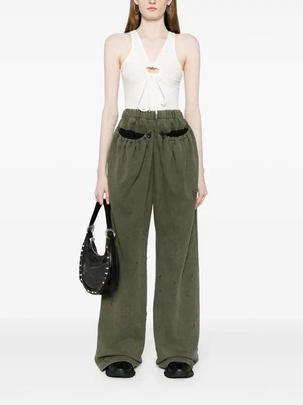 Natasha Zinko Drawstring-pocket Track Pants