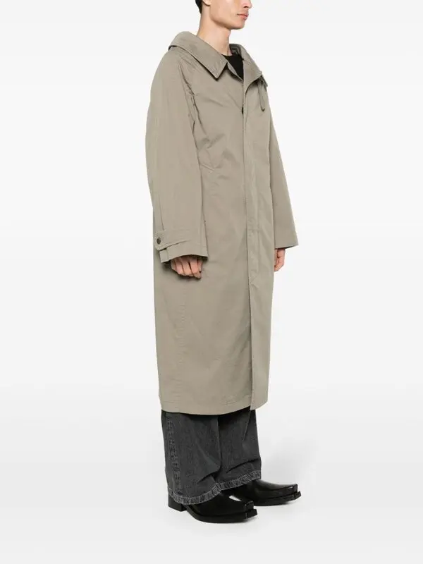 Balenciaga Twill-weave Cotton Coat