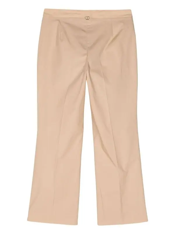 TWINSET Logo-plaque Cropped Trousers