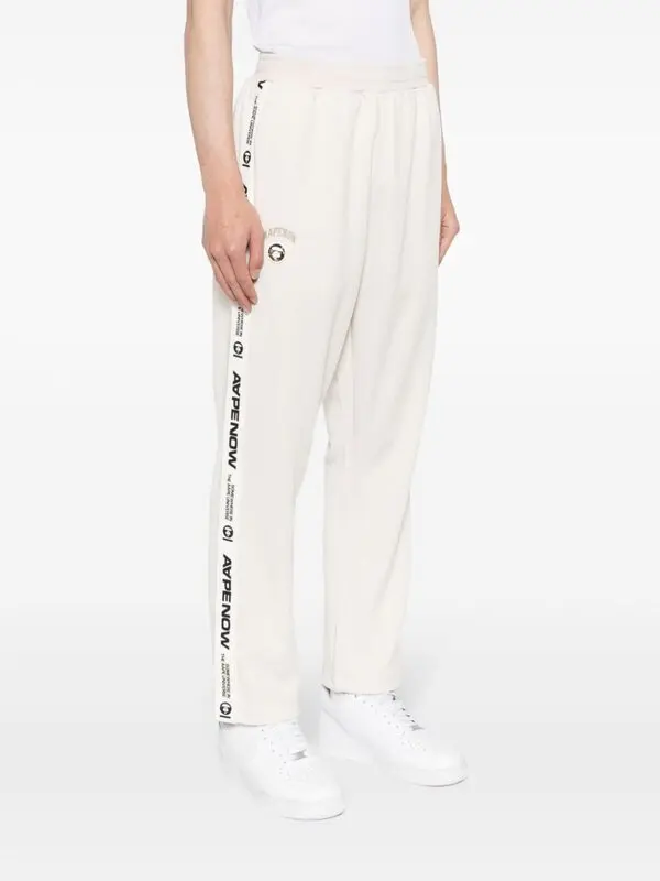 AAPE BY *A BATHING APE Logo-embroidered Track Pants