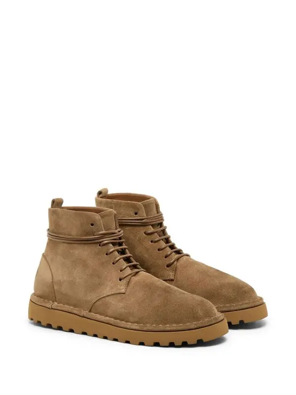 Marsèll Sancrispa Alta Suede Boots - Brown