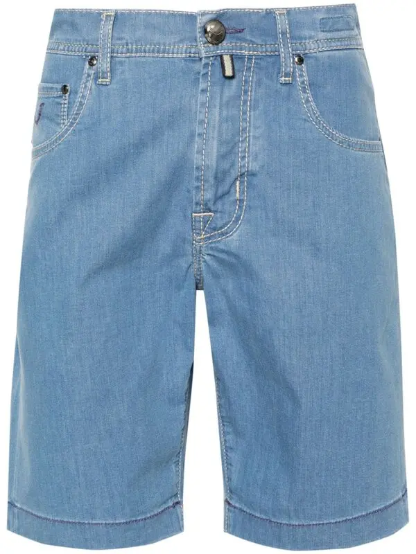 Jacob Cohen Nicolas Denim Shorts - Blue