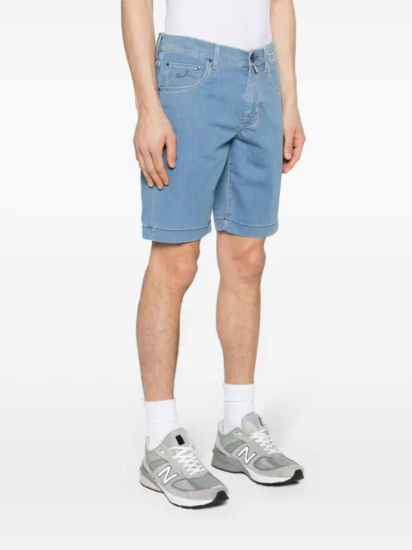 Jacob Cohen Nicolas Denim Shorts - Blue