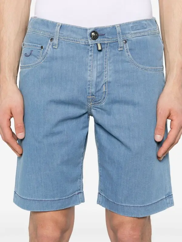 Jacob Cohen Nicolas Denim Shorts - Blue