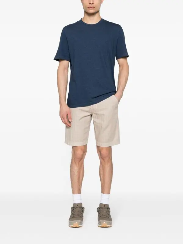 Jacob Cohen Lou Herringbone Shorts - Neutrals