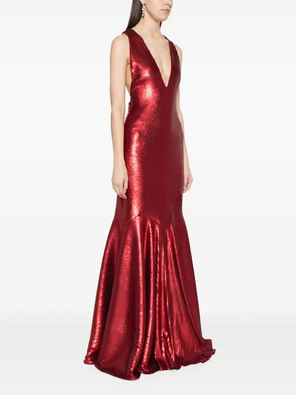 GENNY Sequinned Mermaid Gown