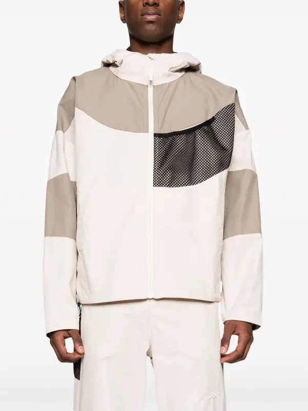 REEBOK Patchwork Hooded Windbreaker