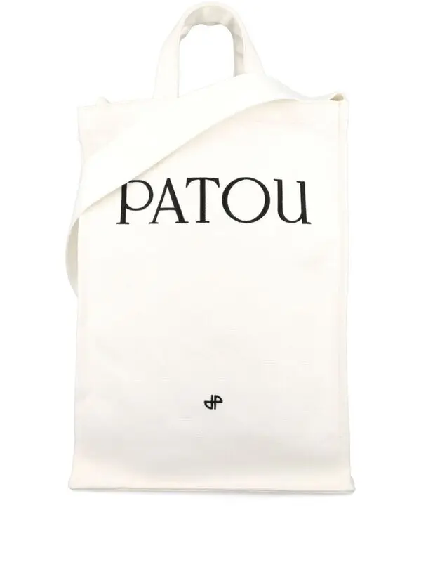 Patou Logo-print Vertical Tote Bag