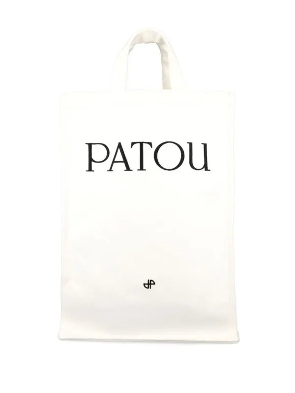 Patou Logo-print Vertical Tote Bag