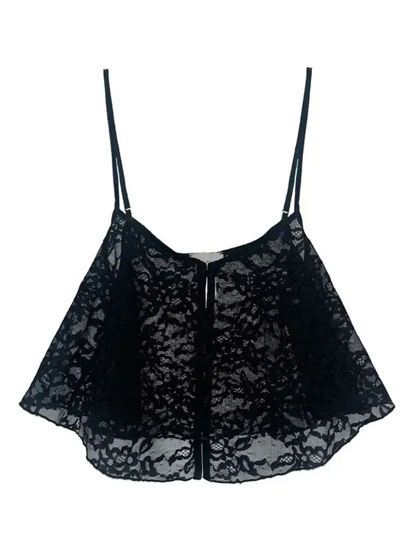 FLEUR DU MAL Venus Flutter Lace Camisole
