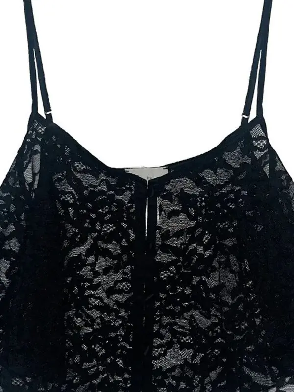 FLEUR DU MAL Venus Flutter Lace Camisole
